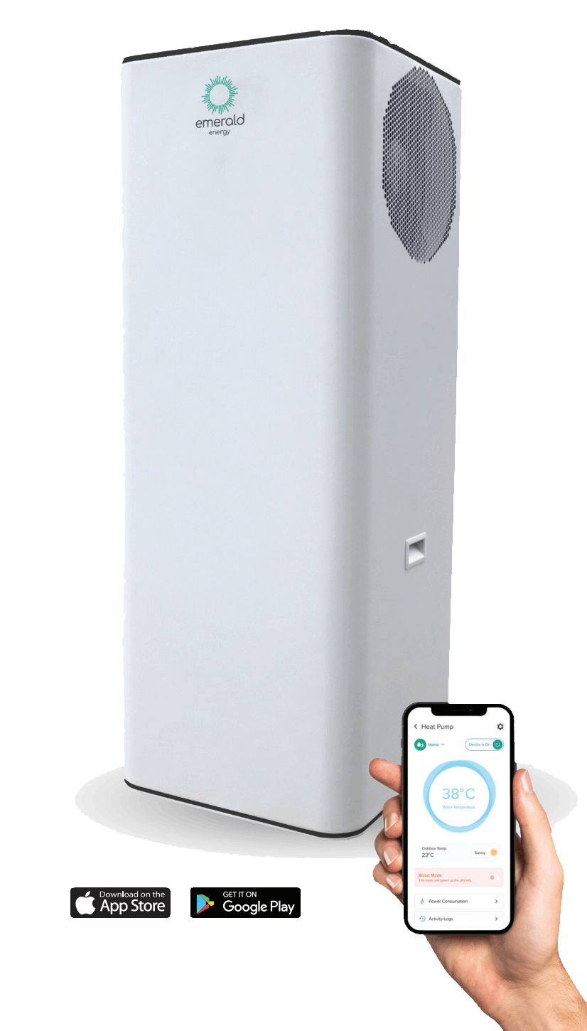 Emerald Heat Pumps | All-In-One 220L & 270L Solutions